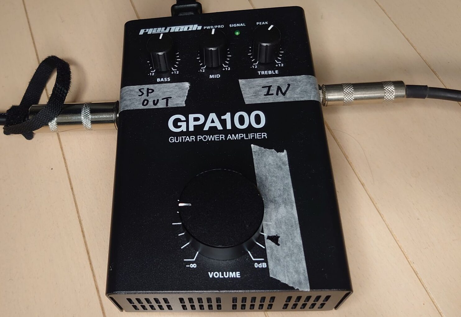 安くてコンパクトなペダル型パワーアンプGPA-100｜スタジオのお供に | 速弾きギターパパ