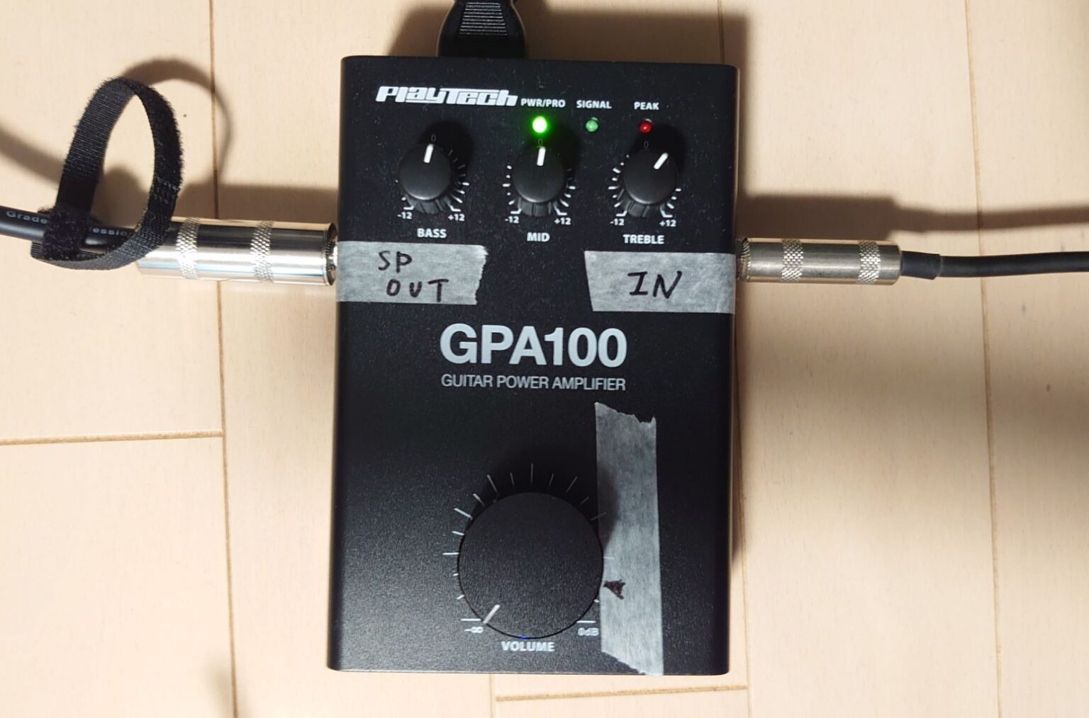 安くてコンパクトなペダル型パワーアンプGPA-100｜スタジオのお供に | 速弾きギターパパ